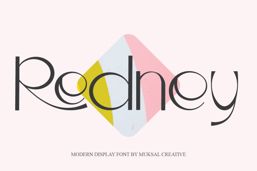 Redney Font · 1001 Fonts