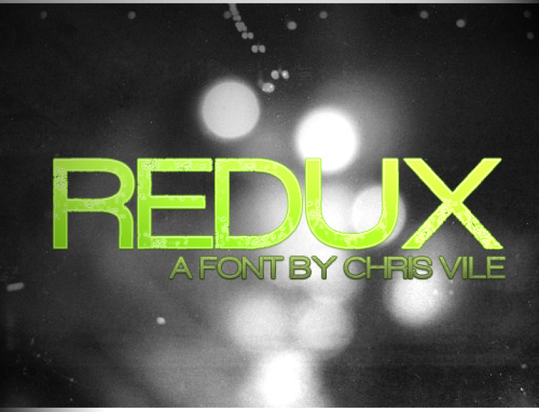 Redux Font · 1001 Fonts
