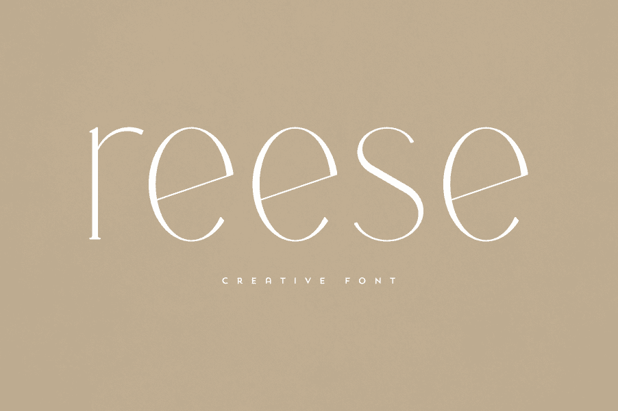 Reese Font · 1001 Fonts
