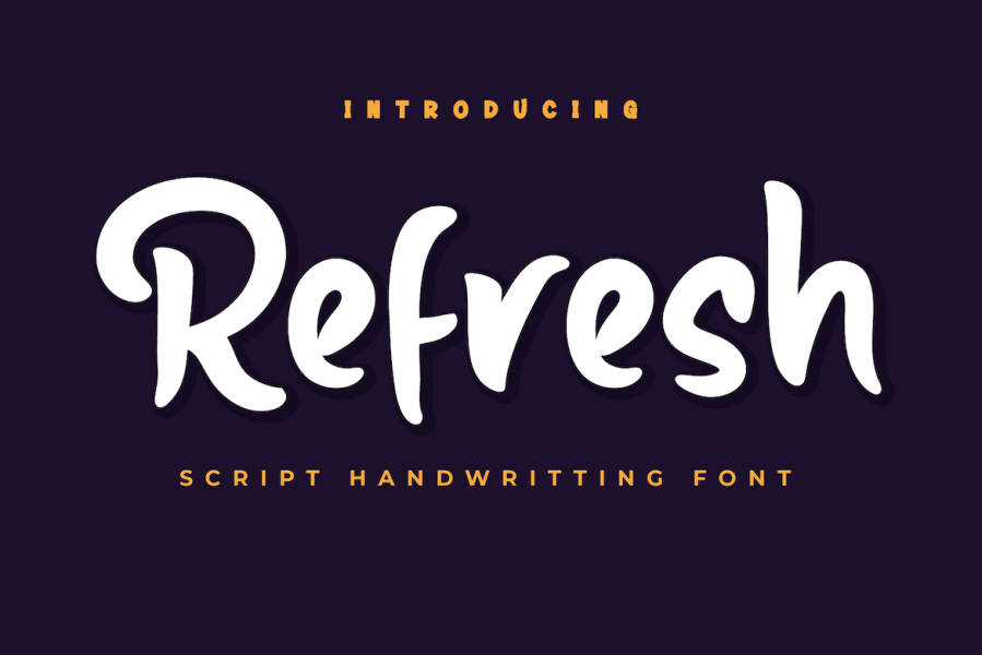 Refresh Font · 1001 Fonts