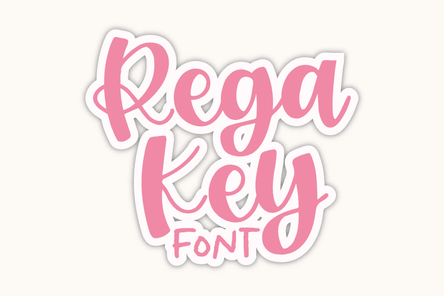 Rega Key Font · 1001 Fonts