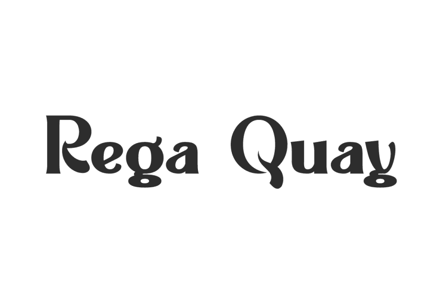 Rega Quay Demo Font · 1001 Fonts