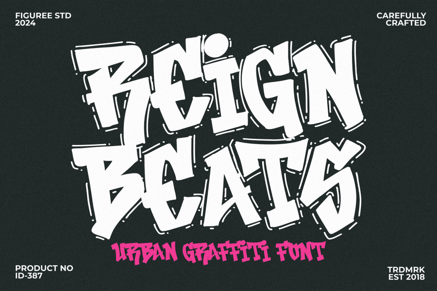 Reign Beats Font · 1001 Fonts