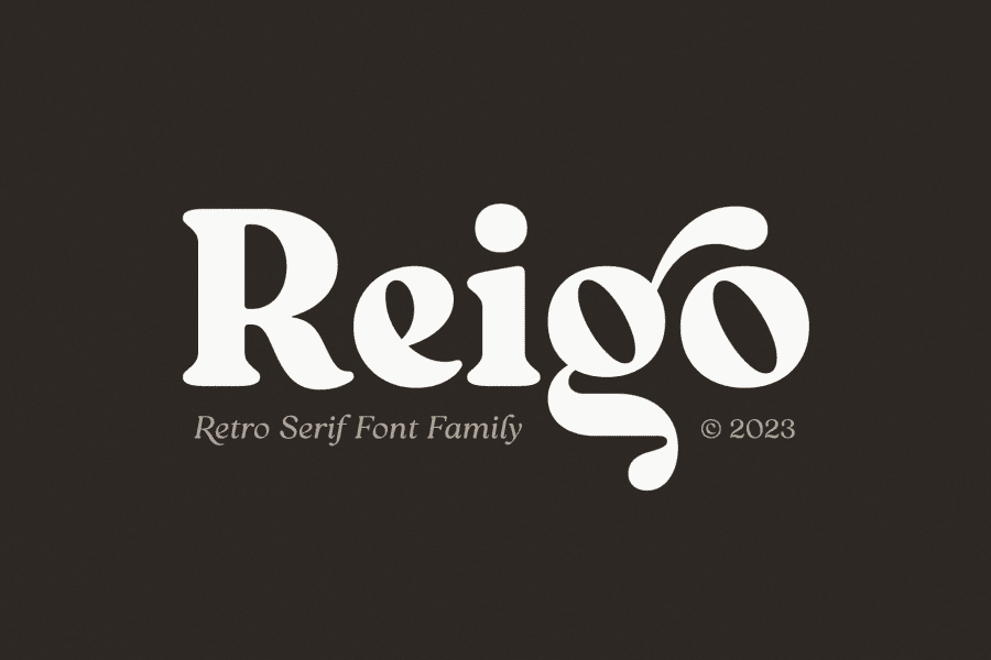 Reigo Font · 1001 Fonts