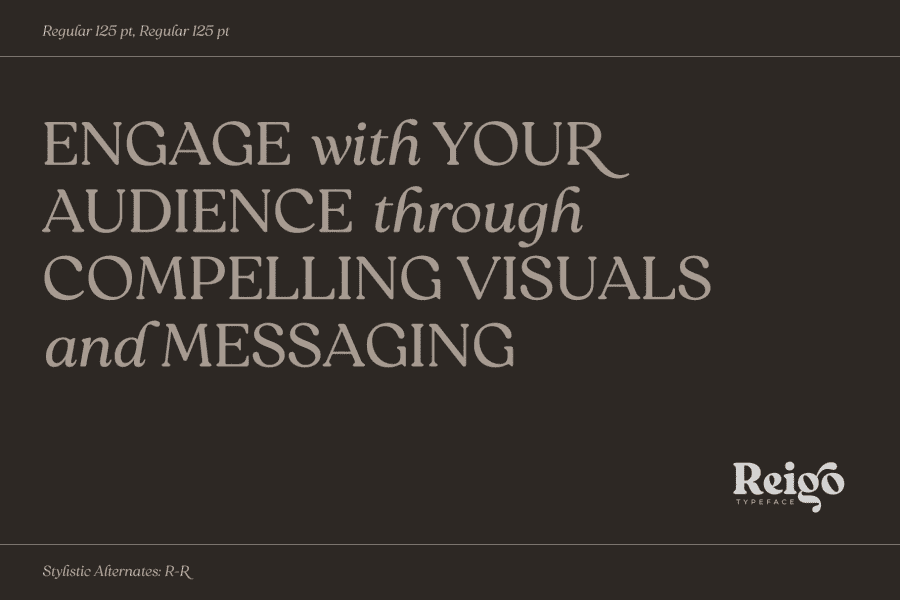 Reigo Font · 1001 Fonts