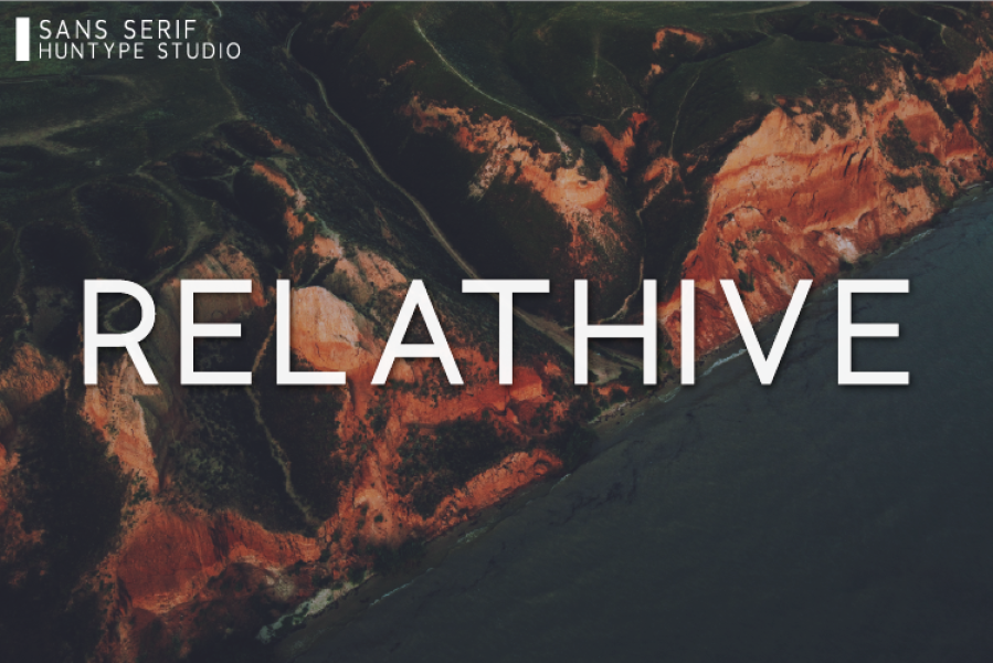 Relathive Font · 1001 Fonts
