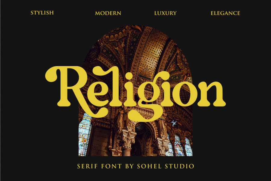 Religion Demo Font · 1001 Fonts