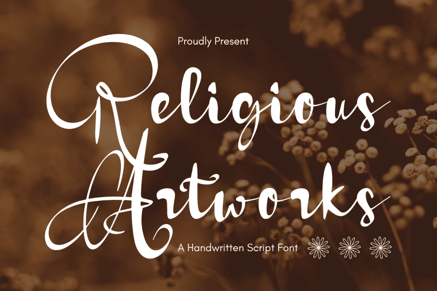 Religious Artworks Demo Font · 1001 Fonts