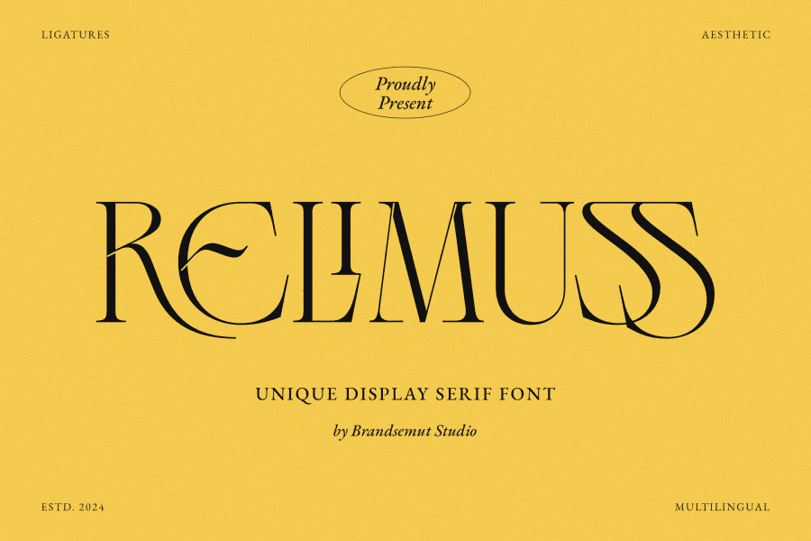 Relimuss Font · 1001 Fonts