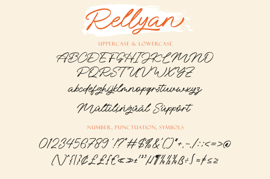 Rellyan Font · 1001 Fonts