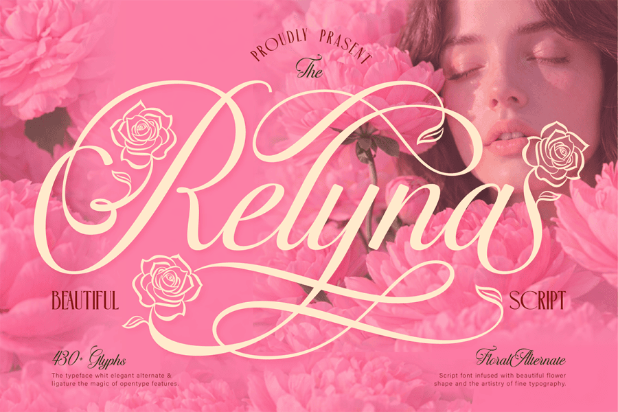 Relyna Font · 1001 Fonts
