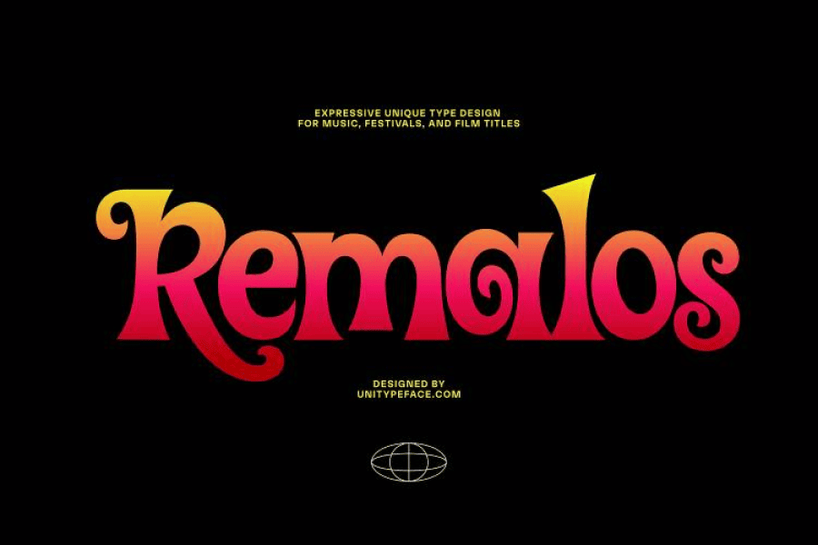 Remalos Font · 1001 Fonts