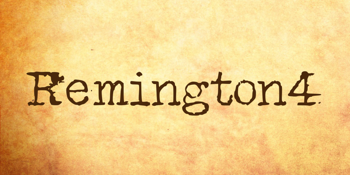 Remington4 Font · 1001 Fonts