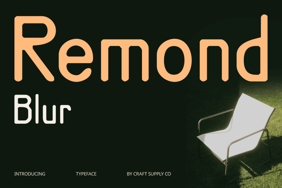 Remond Blur Demo Font · 1001 Fonts