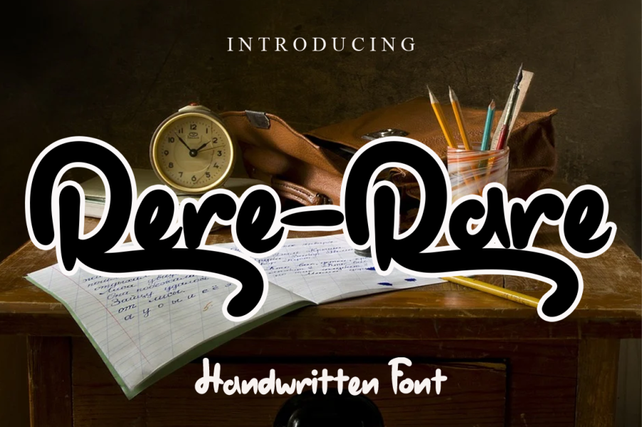 Rere-rare Font · 1001 Fonts