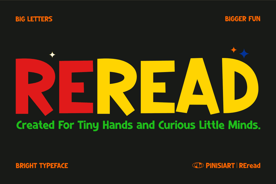 Reread Font · 1001 Fonts