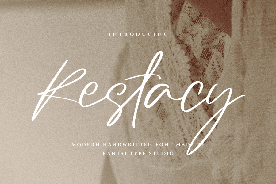 Restacy Font · 1001 Fonts