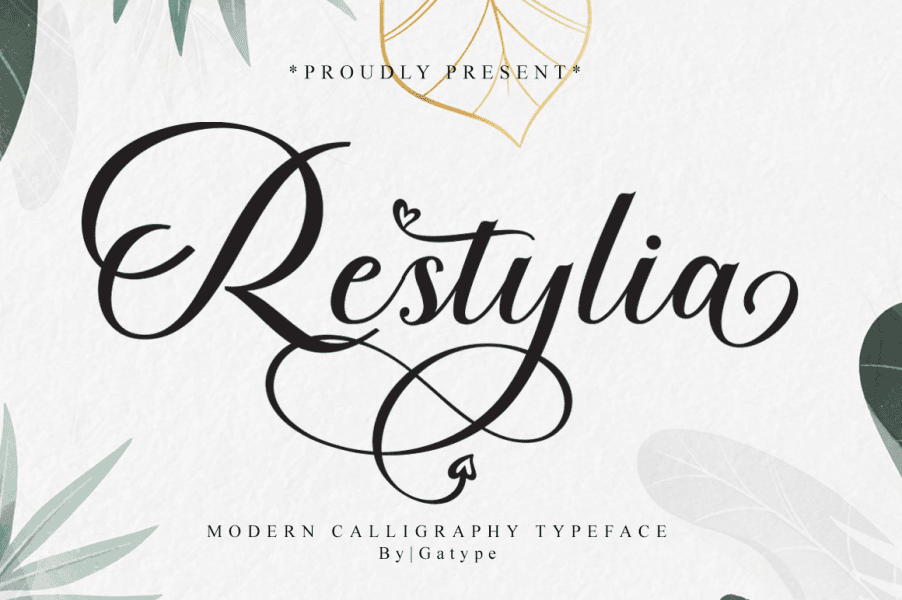 Restylia Font · 1001 Fonts