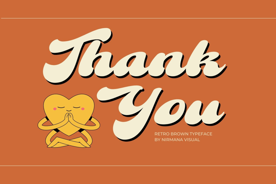 Retro Brown Font · 1001 Fonts