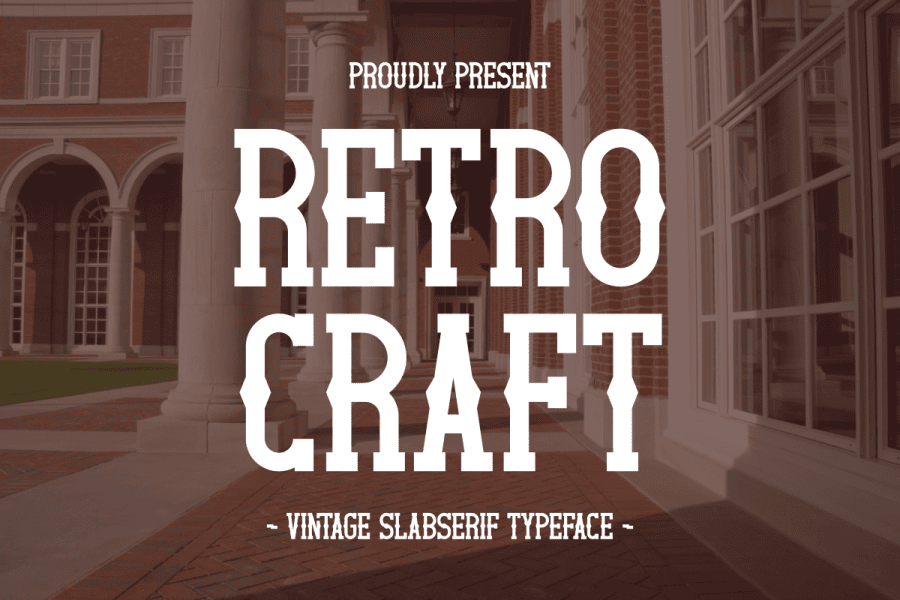 Retro Craft Font · 1001 Fonts