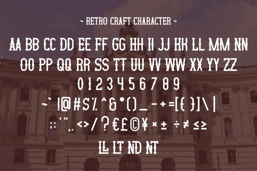 Retro Craft Font · 1001 Fonts