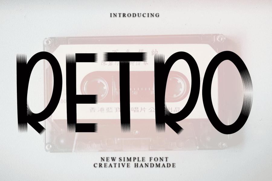 Retro Font · 1001 Fonts
