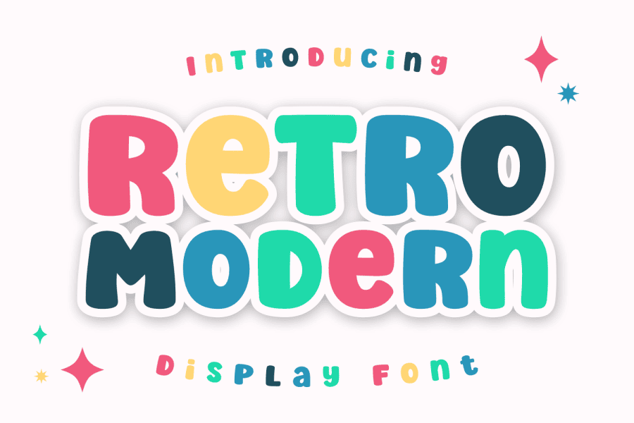 Retro Modern Font · 1001 Fonts