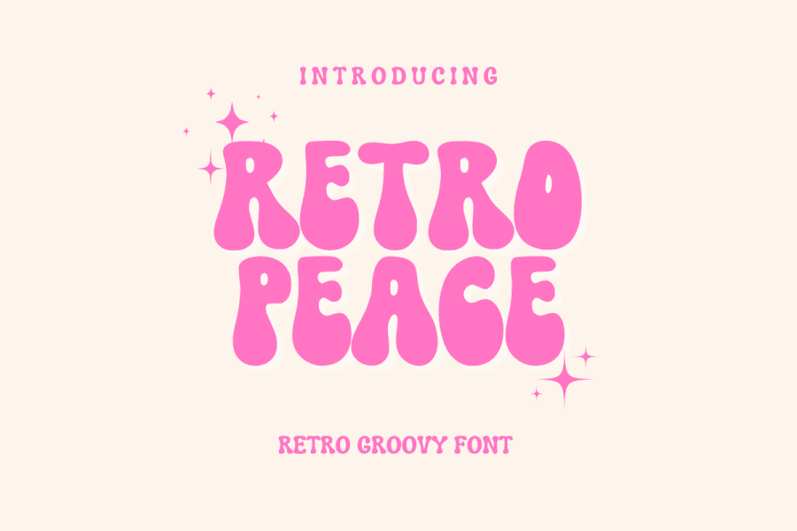 Retro Peace Font · 1001 Fonts