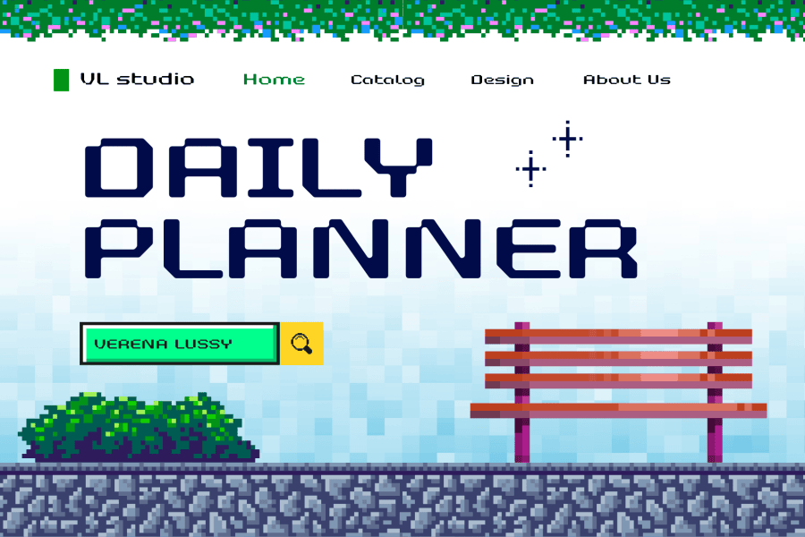 Retro Pixel Font · 1001 Fonts