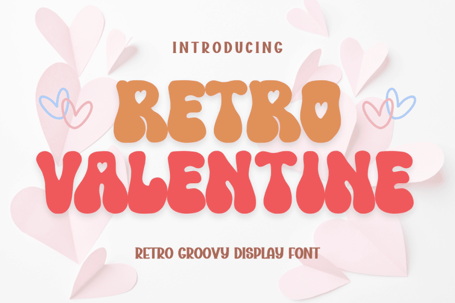 Retro Valentine Font · 1001 Fonts