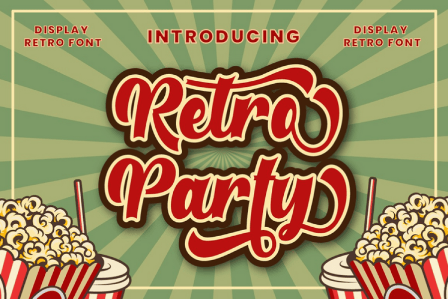 Retroparty Font · 1001 Fonts