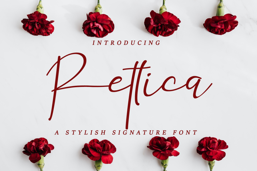 Rettica Font · 1001 Fonts