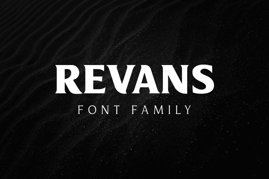 Revans Font · 1001 Fonts