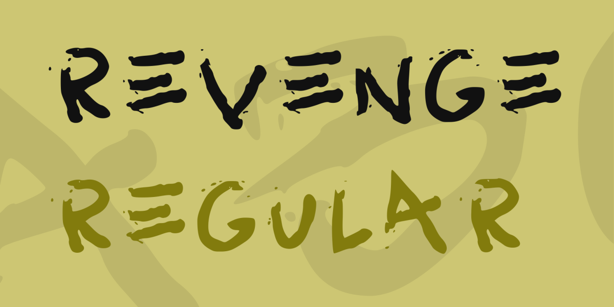 Revenge Font · 1001 Fonts