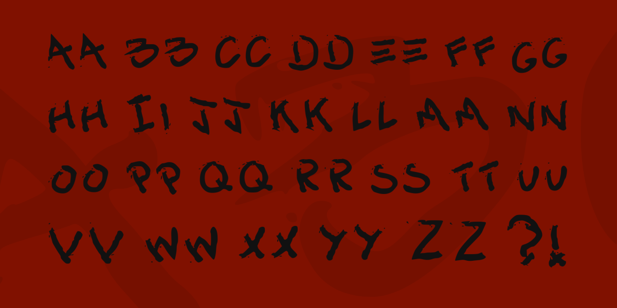 Revenge Font · 1001 Fonts