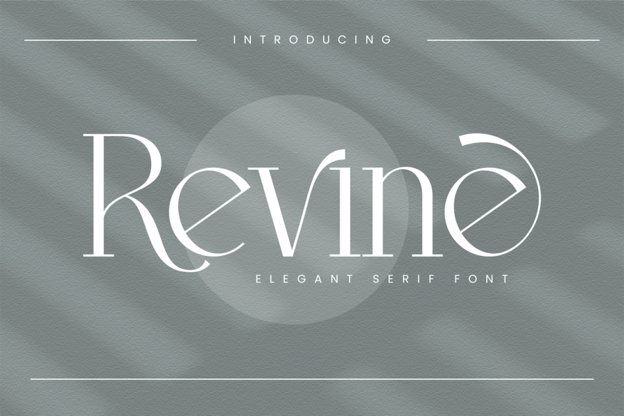 Revine Font · 1001 Fonts