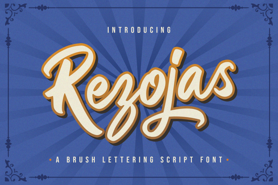 Rezojas Font · 1001 Fonts