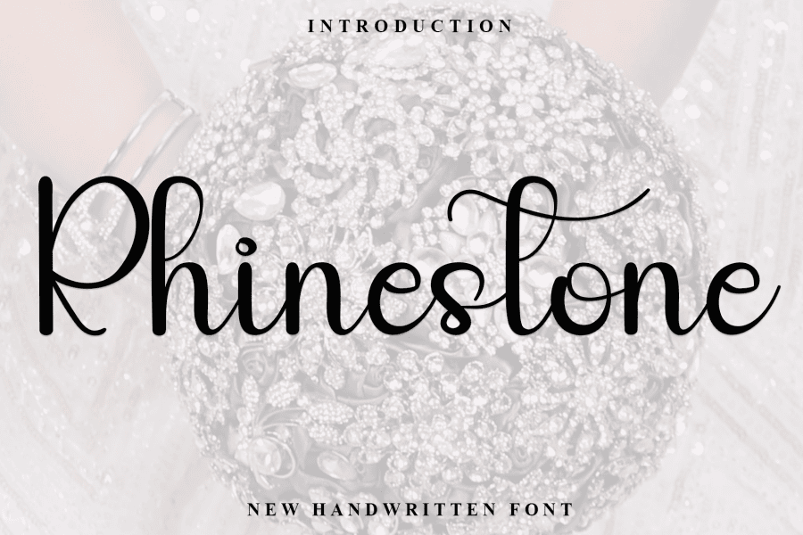 Rhinestone Font · 1001 Fonts