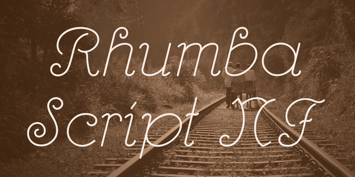 Rhumba Script NF Font · 1001 Fonts