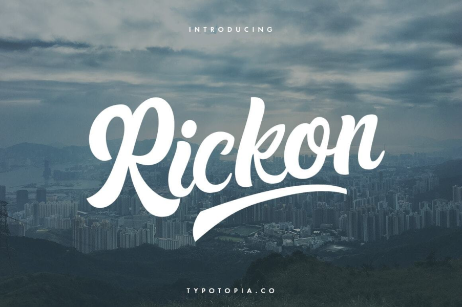 Rickon Font · 1001 Fonts