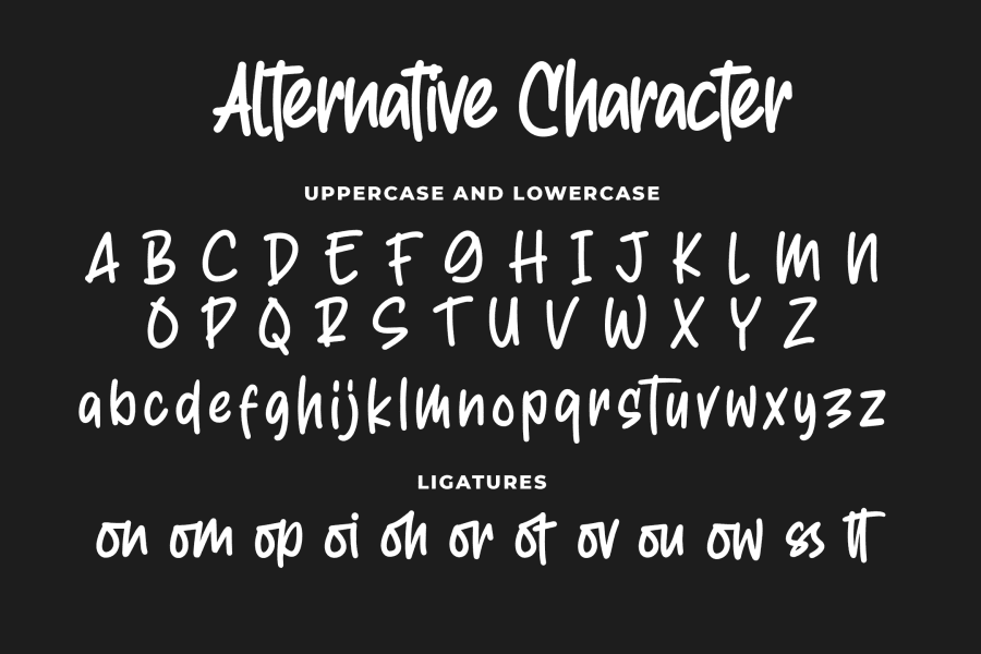 Right Howers Font · 1001 Fonts