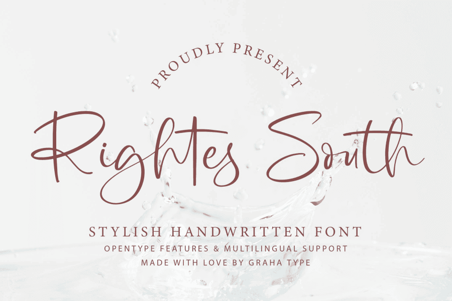 Rightes South DEMO Font · 1001 Fonts