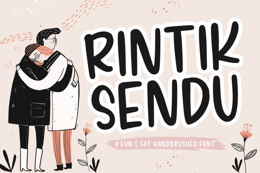 RINTIK SENDU Font · 1001 Fonts