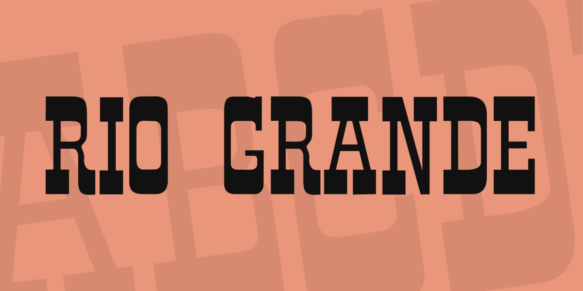Rio Grande Font · 1001 Fonts