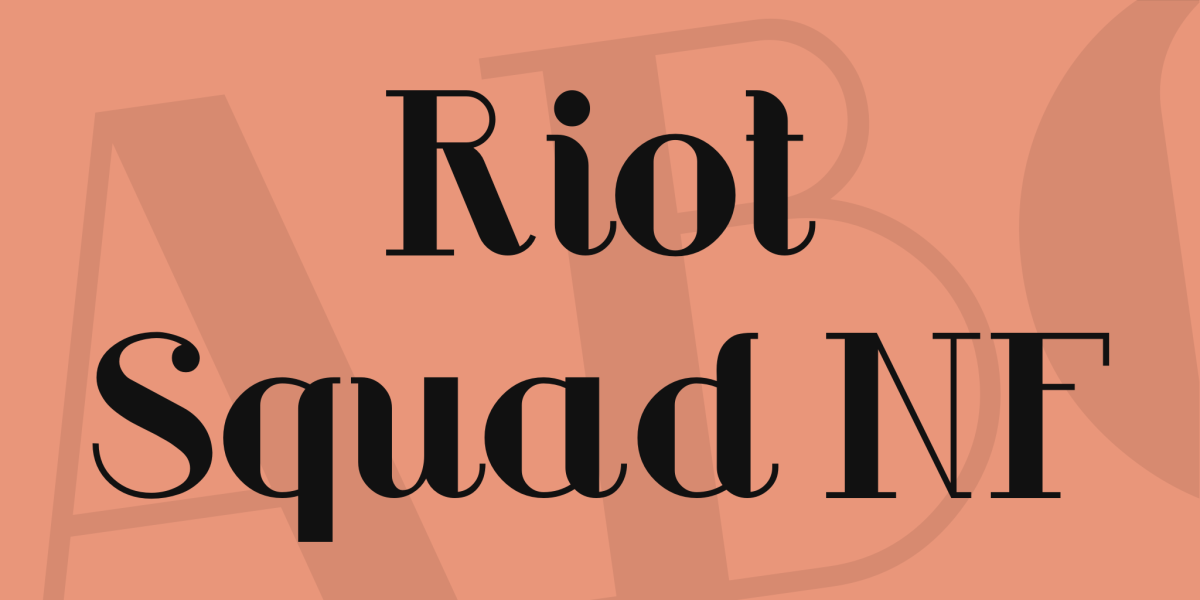 Riot Squad NF Font · 1001 Fonts