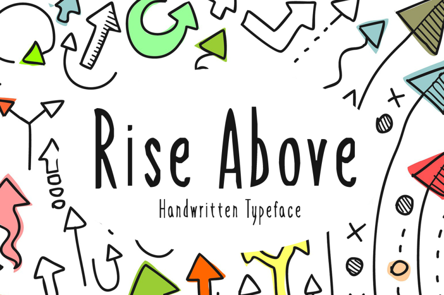 Rise Above Font · 1001 Fonts