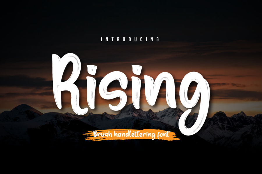 Rising Personal Font · 1001 Fonts