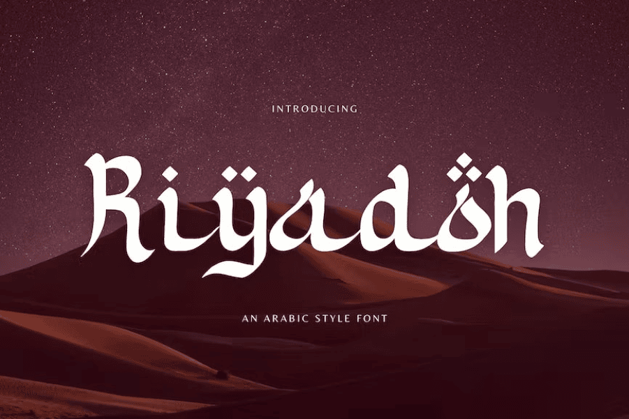 Riyadoh Font · 1001 Fonts