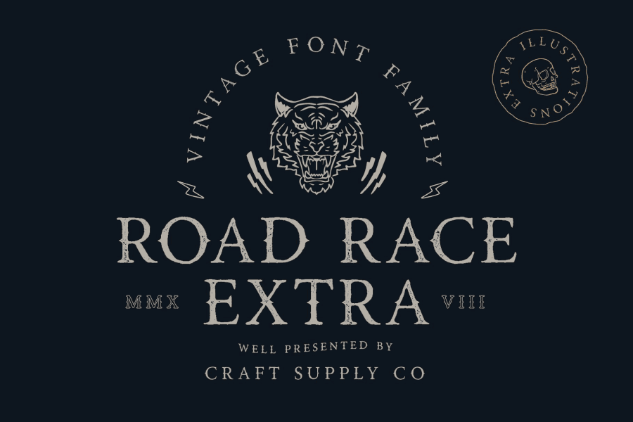 Road Race Extra Font · 1001 Fonts