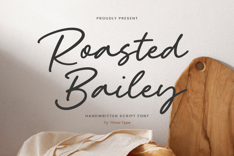 Roasted Bailey Font · 1001 Fonts
